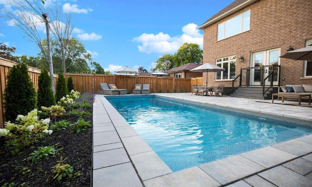 Custom Backyard Pool Interlocking in Toronto | Action Home Services